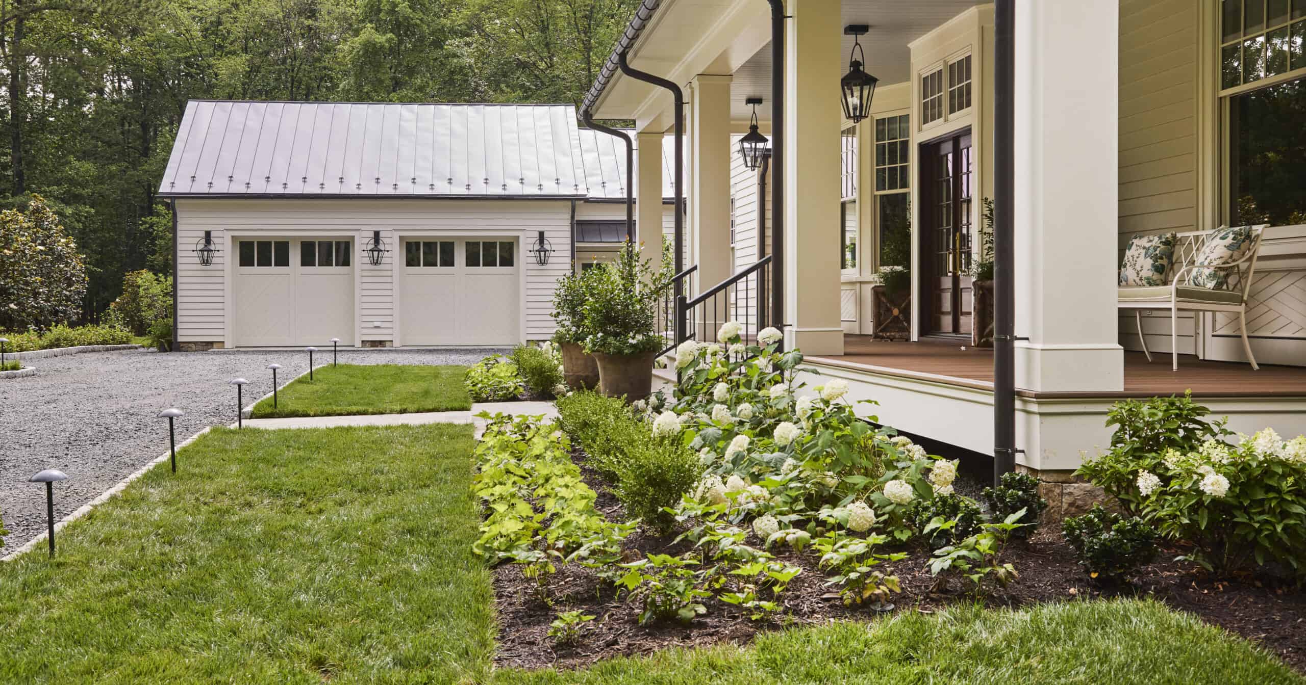 Southern Living Idea House 2025: Front Entry and Foundation Planting ...